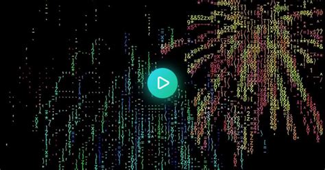 Ascii Fireworks Album On Imgur