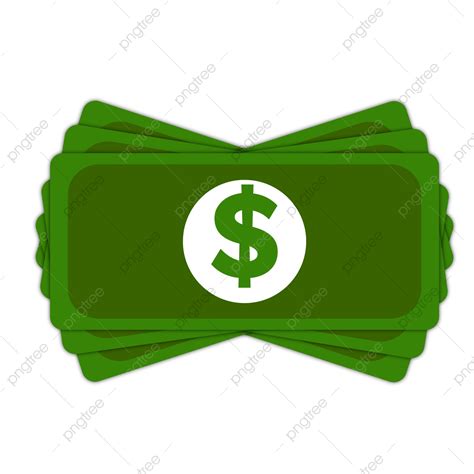 Dollar Signs Money Clipart Vector Flat Dollar Money Icon Money