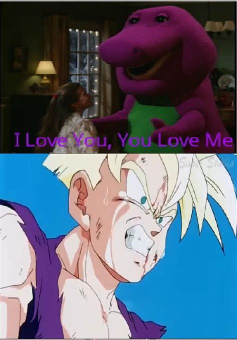 Gohan Hates Barney By Supremevincent2022 On Deviantart