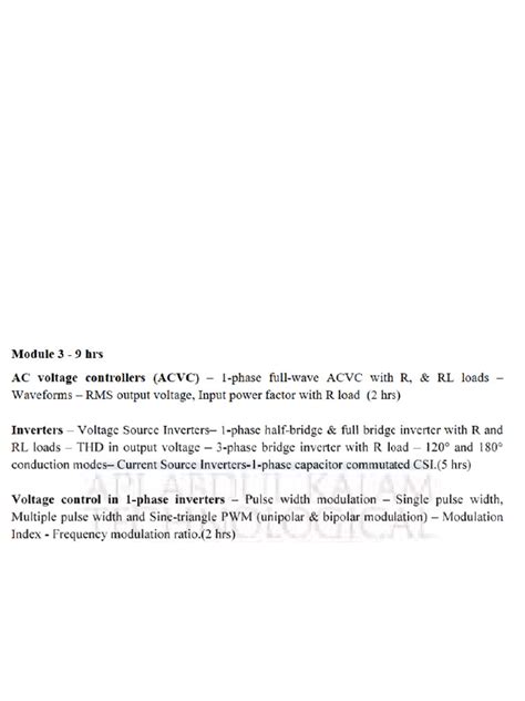 Ac Voltage Controllers And Inverters Pdf