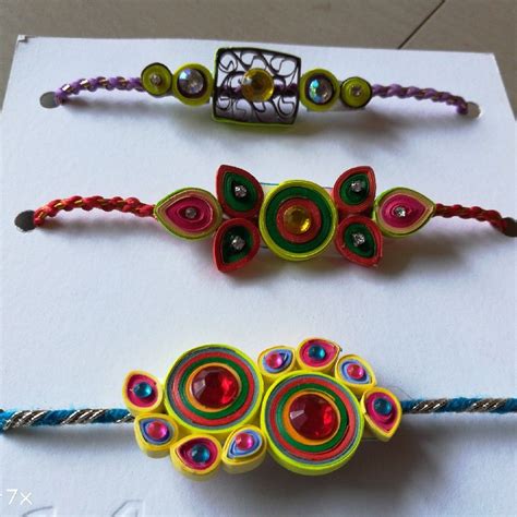 Paper Quilling Rakhi Rakhi Making Rakhi Design Handmade Rakhi