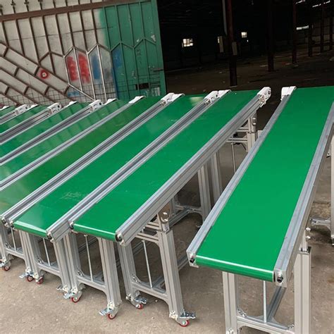 Pvcpu Portable Conveyor Belt Food Industry Conveyor Belt Express