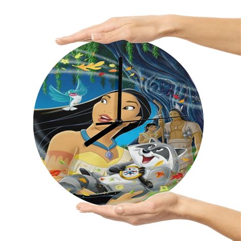 Pocahontass Mdf Wall Clock（11 6）