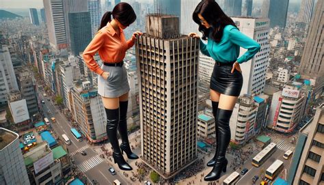 Giantess Womens Building Destruction Game By Aibotos On Deviantart