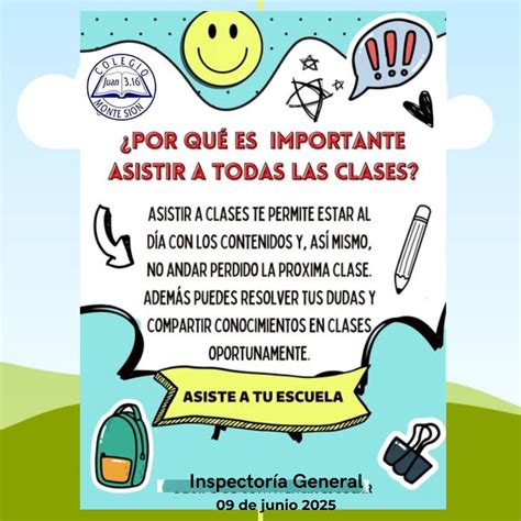 Invitación A Reflexión Sobre La Importancia De La Asistencia A Clases