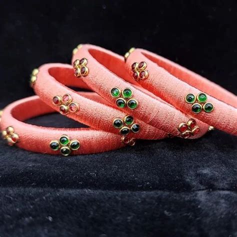 Silk Thread Bangle At Rs 179 Set सिल्क थ्रेड की चूड़ियाँ In Jabalpur Id 2851242613897