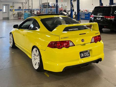 2004 Acura Rsx With 18x9 5 35 Kansei Neo And 225 40r18 Dunlop Sp Sport