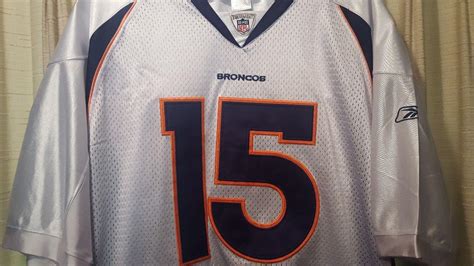 Denver Broncos Tim Tebow Reebok Nfl Football Jersey 52xl Onfield