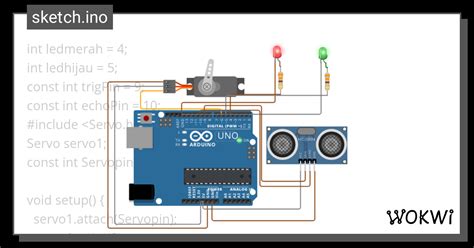 Rina Palang Lampu Wokwi Esp32 Stm32 Arduino Simulator