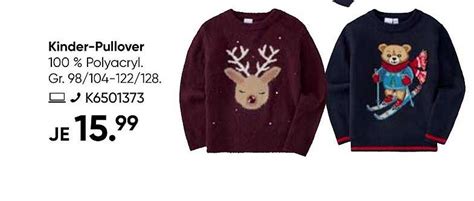 Teddy Pullover Für Kinder Angebot Bei Lidl Prospektgurude