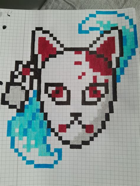 56 Idées De Pixels Arts Demon Slayer Mini En 2025 Dessin Pixel Pixel