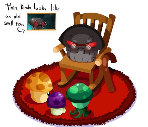 Is It Just Me Or The Pvz 2 Doom Shroom Looks Like An Small Old Man