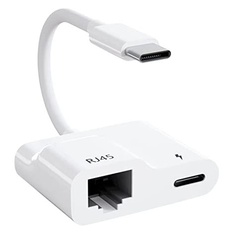 High Speed Thunderbolt Ethernet Adapter With Power