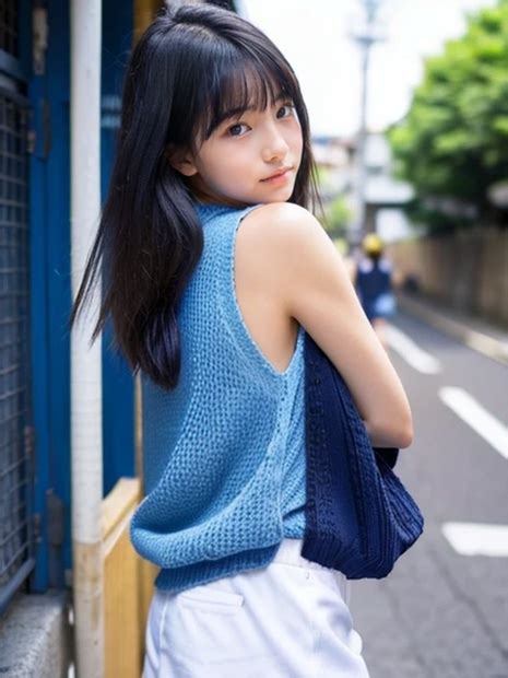 ティーンモデル Aiファッションスナップ7 サマーニット編 Teen Model Agency Booth