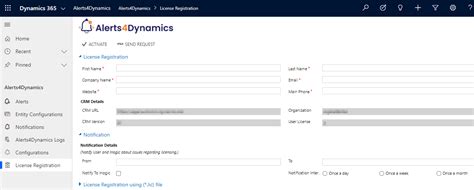 License Activation Dynamics 365 Crm Apps