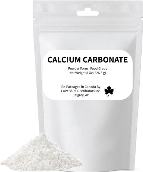 Nutricost Calcium Carbonate Powder 500 Grams Health