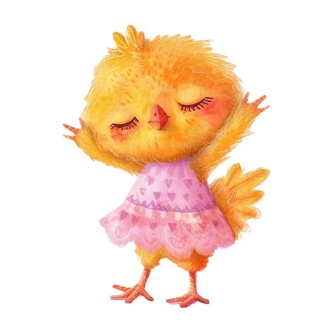 Premium Vector Chicken Dabbing Pose White Background 8