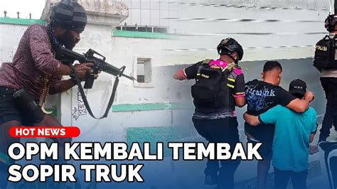 Mencekam Tni Polri Terobos Zona Merah Opm Bantu Korban Penembakan