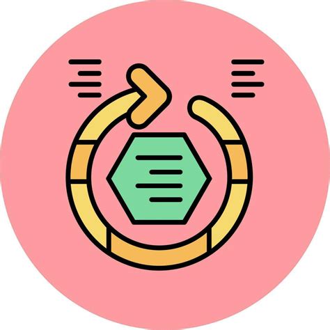 Circular Arrow Vector Icon 37015080 Vector Art At Vecteezy