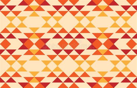 American Native Ethnic Pattern American Indigenous Pattern Stock