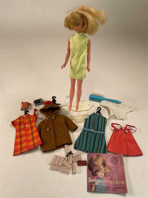 Lot 70 Palitoy A Tressy Doll And Accessories To