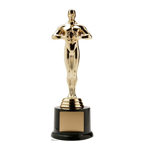 Life Size Trophy Award With Base Cardboard Cutout
