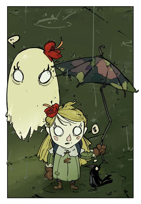 Artstation Dont Starve Wendy Wilow
