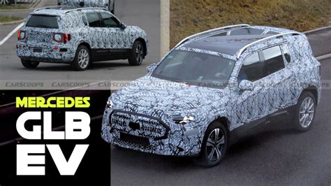 2026 Mercedes Glb Ev Takes Shape On New More Capable Platform Carscoops