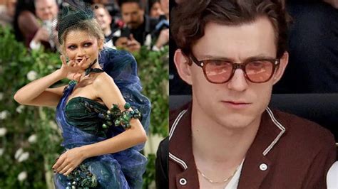 Tom Holland Cheers For Zendayas Met Gala Looks Fans Call Him ‘best