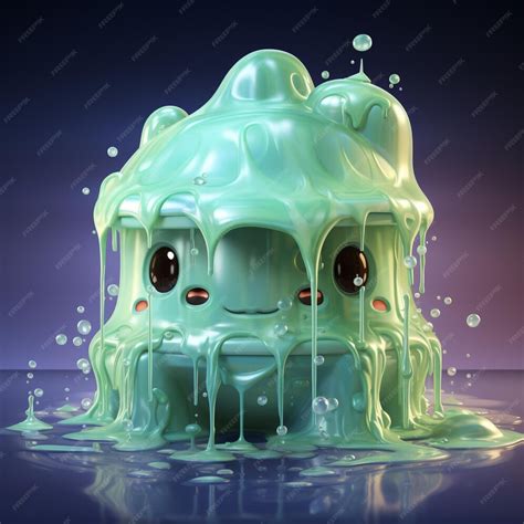 Premium Photo Cute Slime