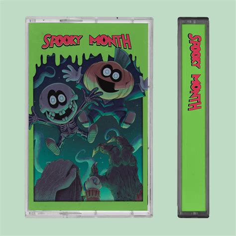 Spooky Month Volume 1 Cassette Tape Pre Order Turtle Pals Tapes