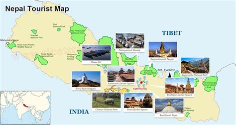 Nepal Map Map Of Nepal Tibet India And China Tibet Vista Nepal