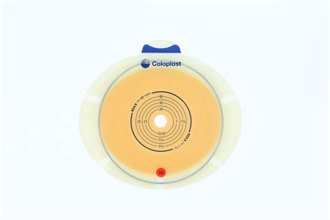 Coloplast Sensura Flex Hudplate 101020 Kleberkobling 50 Mm