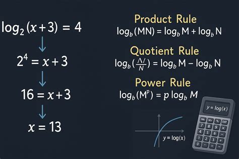 Complete Guide To Solving Logarithmic Equations Step By Step