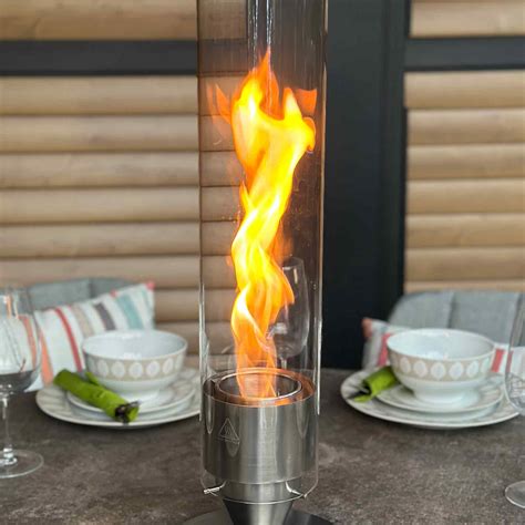 Bracken Outdoors Garden Lighting Vortex Bio Ethanol Fire Lamp Large