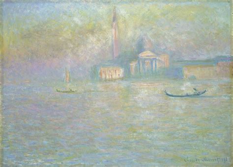 San Giorgio Maggiore Venice By Claude Monet