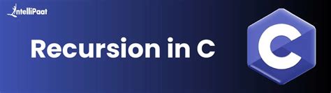 What Is Recursion In C Syntax Types And Examples