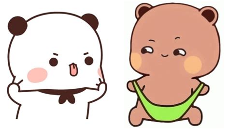 Gomu Teasing Peachu 😛😁 Gomupeachu Bubududu Newvideo Milkmochabear Viral Trending