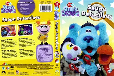 Blues Room Shape Detectives Scanned Dvd Cover Dvd Covers Blue Rooms