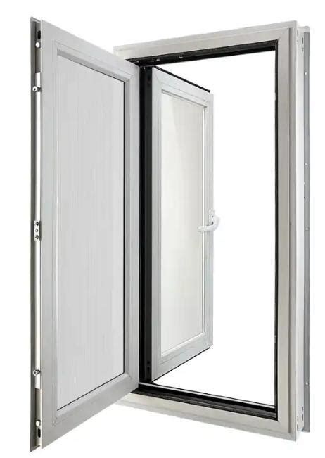 Plastic Glass Window Arc Design Upvc Casement Window China Casement