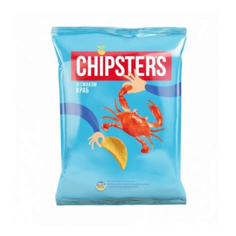 Chipster Crab Flavor 120g X 16 Nordic Engros