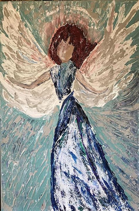 Angel Iris Painting By Tricia Concienne Fine Art America