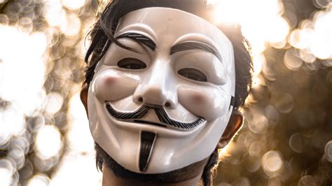 Anonymous Mask Face Person 4k Hd Wallpaper