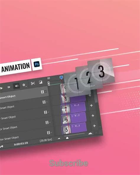 Create A Sleek Countdown Timer In Adobe Photoshop Countdwontimer