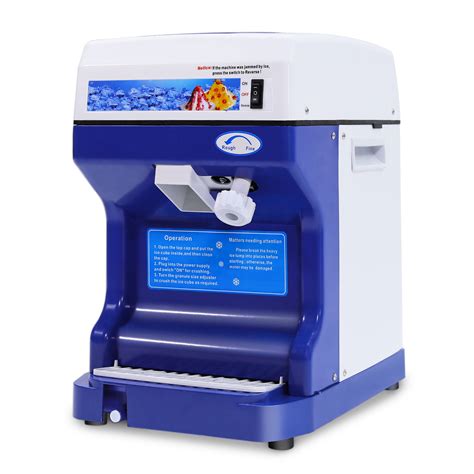 Commercial Ice Shaver Snow Cone Maker Ice Shaving Machine Tabletop