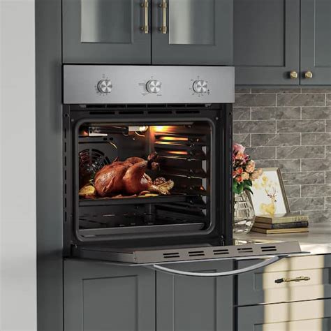 24 Gas Wall Oven Stainless Steel
