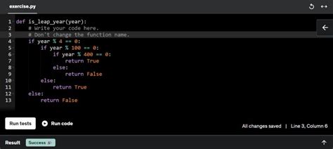 Leap Year Calculation Program For Years Saheed Abdulwahab