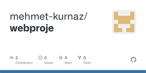 Github Mehmet Kurnazwebproje