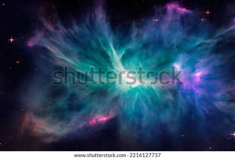 Massive Supernova Explodes Space Stock Illustration 2216127737 Shutterstock