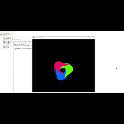 Python Turtle Graphic Design😜😜🥰🥰 Python Coding Status 😍😜 Shorts